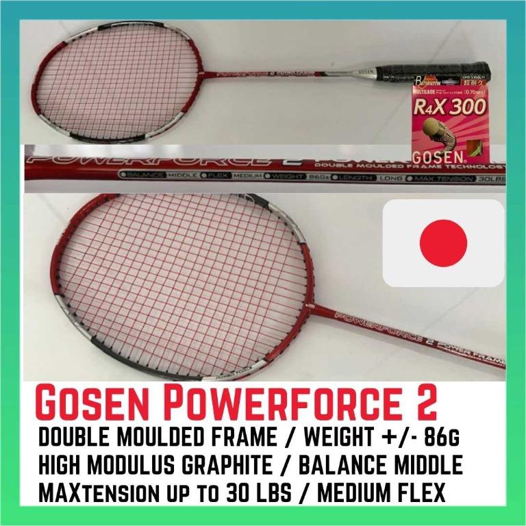 [OFFER $49] NEW LINING LI-NING Badminton GOSEN racket GTEK 90 racquets ...