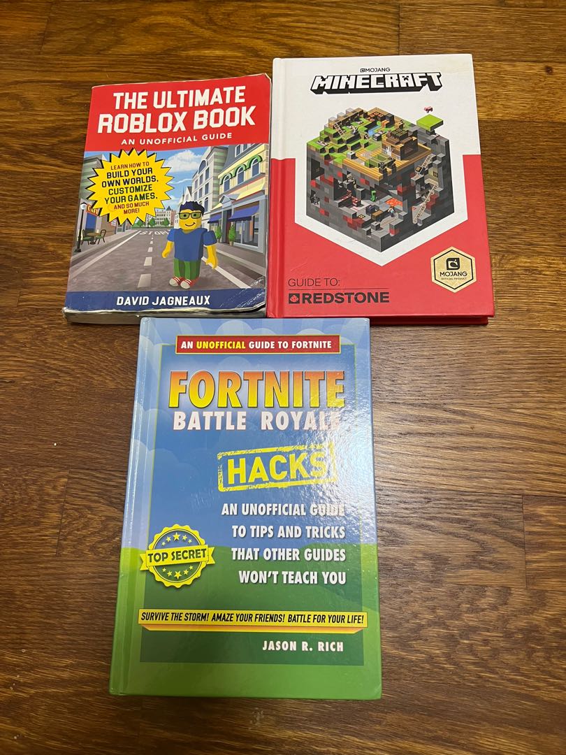 Online game books- Roblox, Minecraft and Fortnite, Hobbies & Toys ...