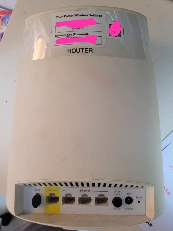 ORBI RBR40 ROUTER, 電腦＆科技, 電腦周邊及配件, Wifi及上網相關產品 - Carousell