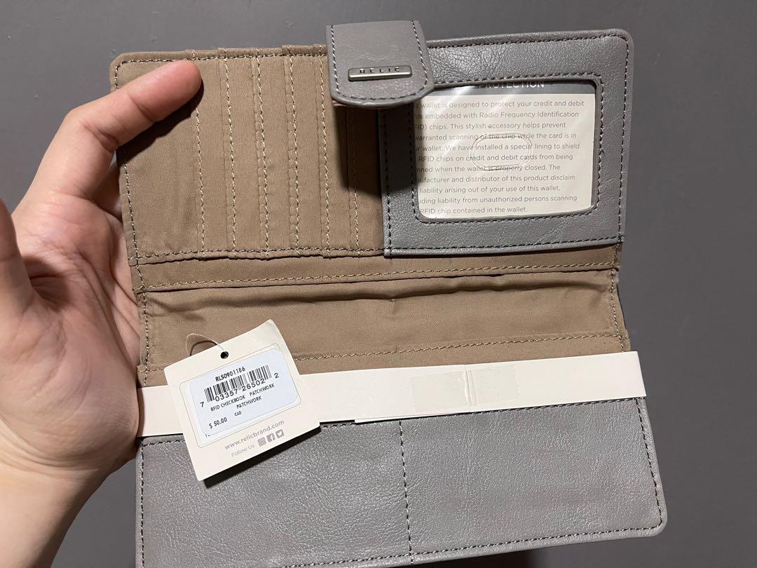 Original Relic By Fossil Slim Wallet, Women's Fashion, Bags & Wallets ...