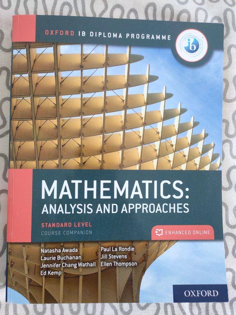 Oxford IB Mathematics Analysis and Approaches Textbook, Hobbies & Toys ...