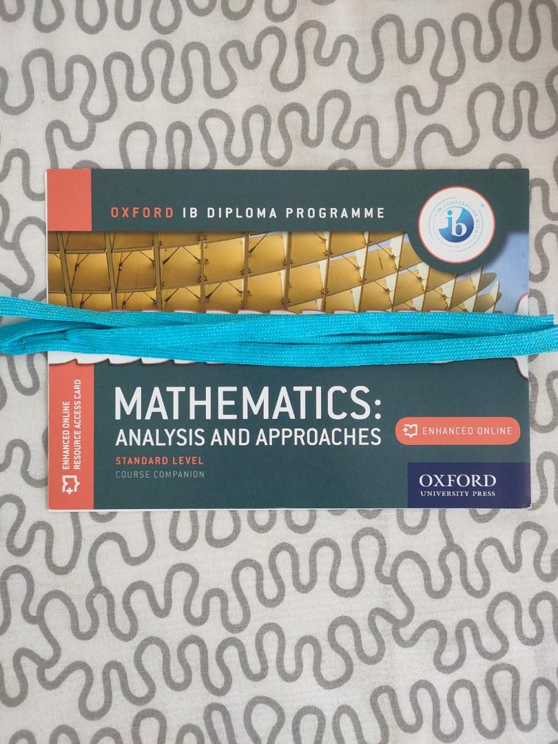 Oxford IB Mathematics Analysis and Approaches Textbook, Hobbies & Toys ...