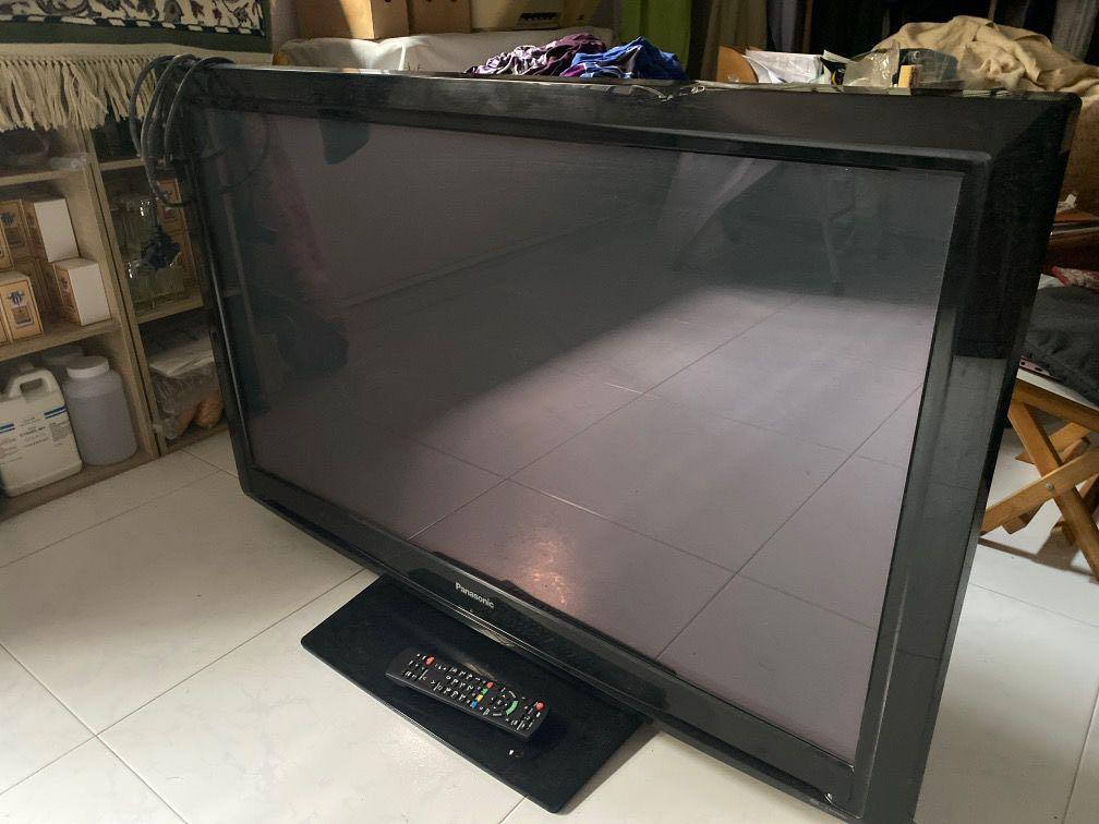 Panasonic Plasma TV, Furniture & Home Living, Furniture, TV Consoles on ...