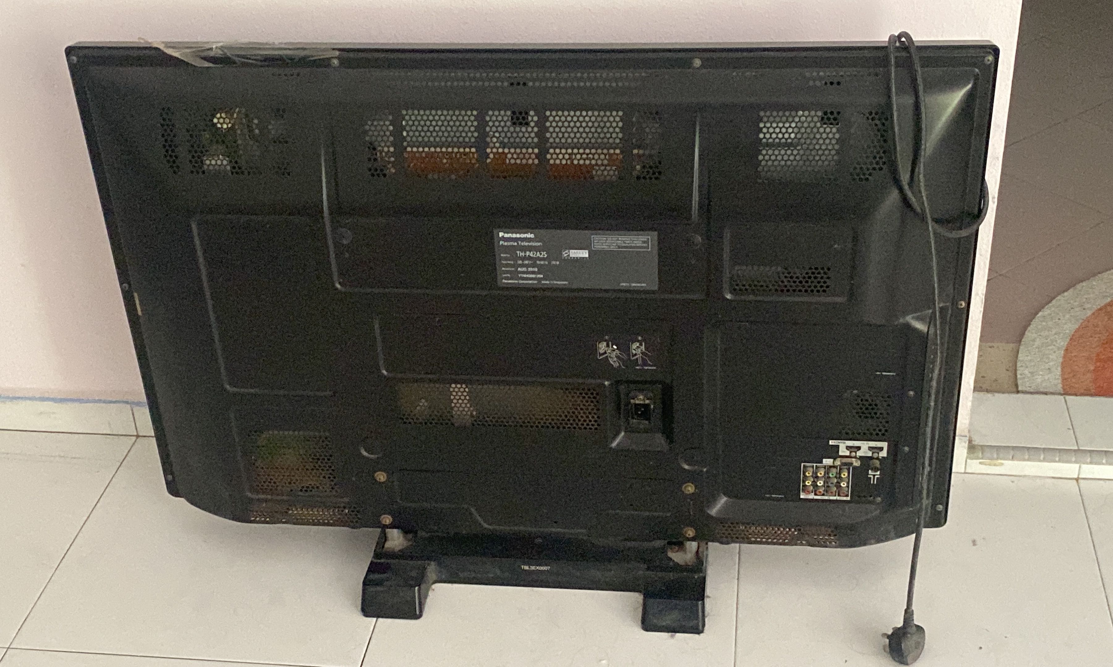 Panasonic Plasma TV, Furniture & Home Living, Furniture, TV Consoles on ...