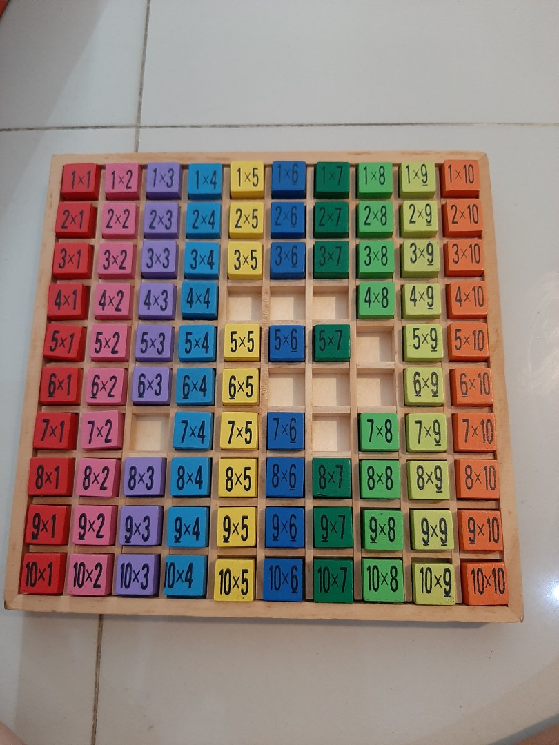 Papan perkalian, Toys & Collectibles, Lainnya di Carousell