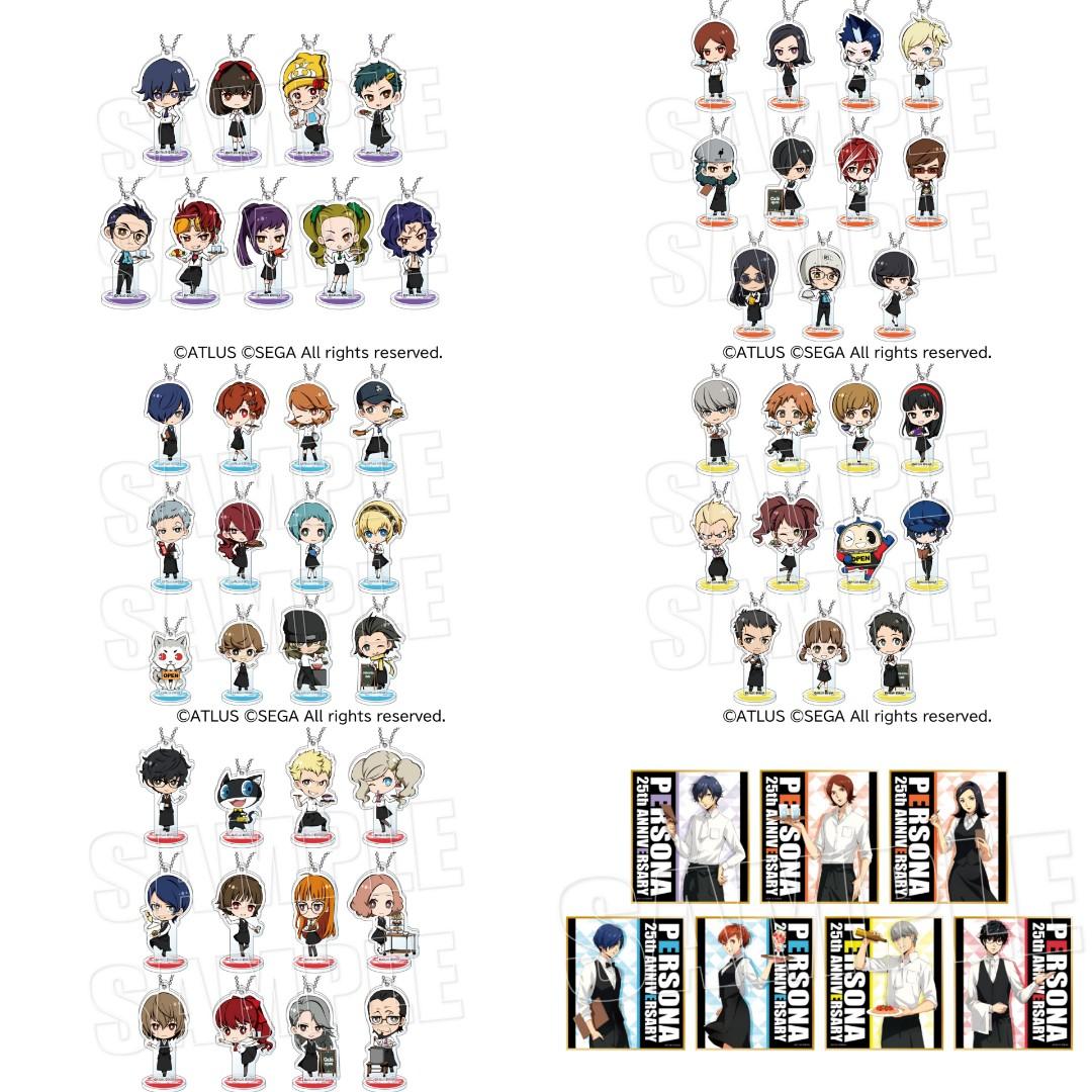 [PO] Persona Sega Cafe Collab Goods (1, 2, 3, 4, 5), Hobbies & Toys ...