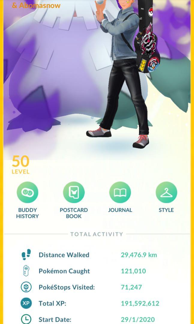 Pokemon Go Account, Video Gaming, Gaming Accessories, Game Gift Cards ...