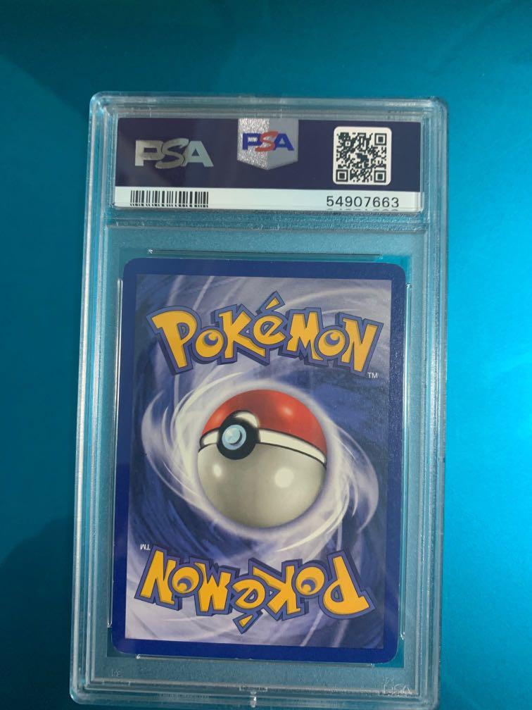 Pokemon PSA 7 Base set Ninetales, Hobbies & Toys, Toys & Games on Carousell