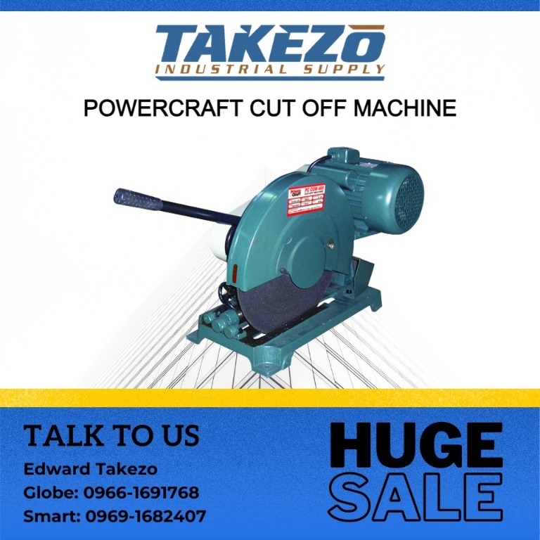 Powercraft Belt Driven Cut Off Machine, Commercial & Industrial ...