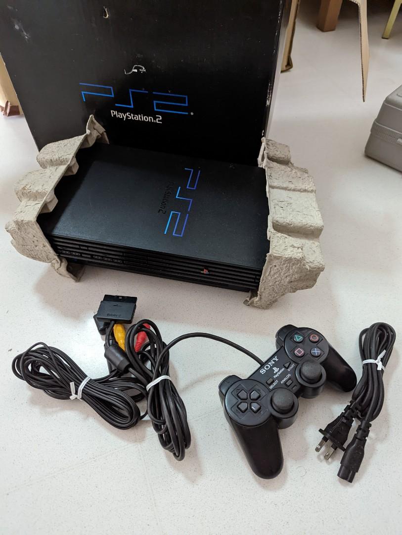 Ps2 playstation 2 Japan nice midnight black 50000NB, Video Gaming ...