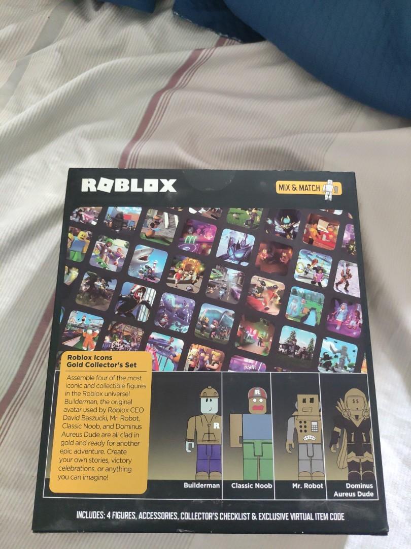 Roblox Gold edition set, Hobbies & Toys, Toys & Games on Carousell