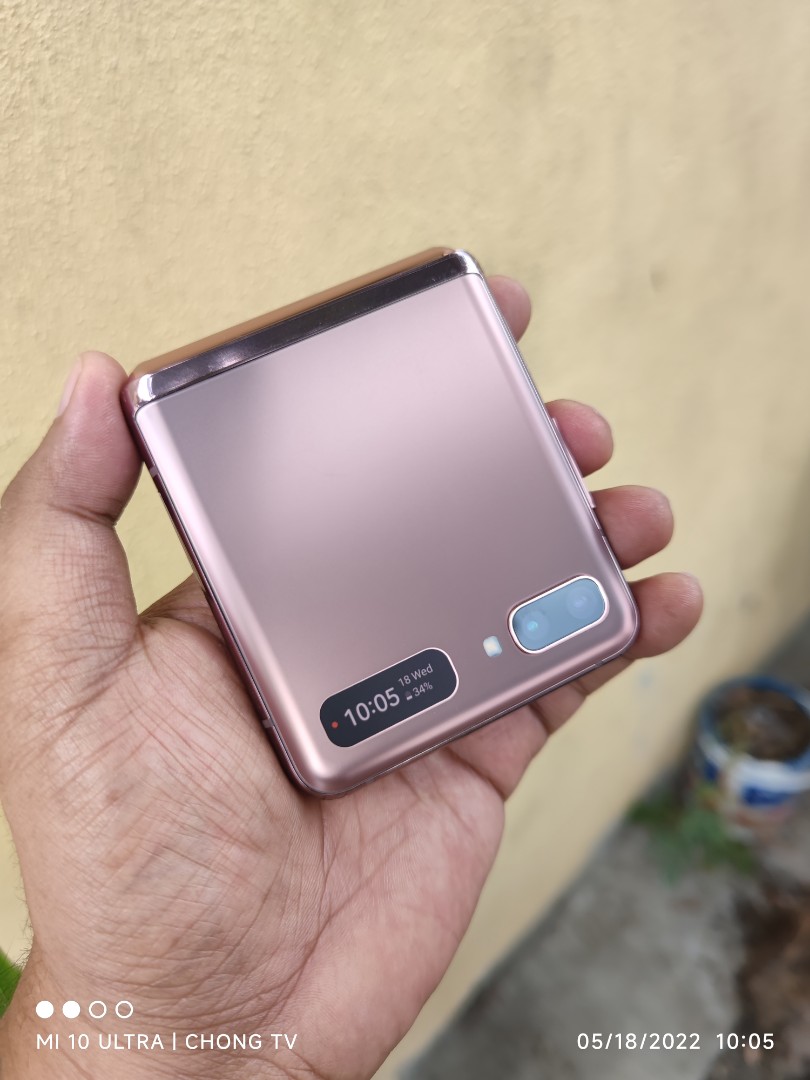 Samsung Z Flip 5G 256gb Bronze, Mobile Phones & Gadgets, Mobile Phones ...