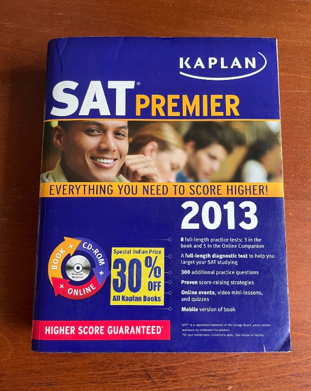 SAT book - Kaplan, Hobbies & Toys, Books & Magazines, Textbooks on ...