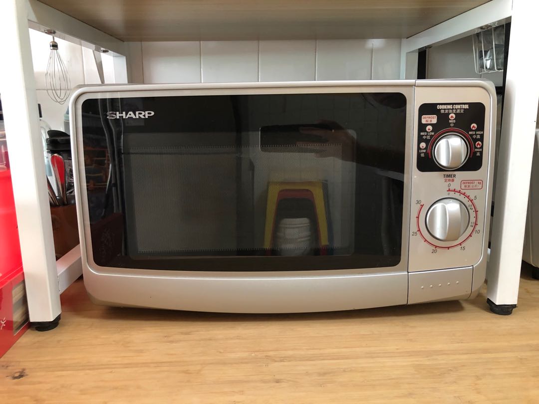 SHARP 22L Basic Microwave Oven R-219T(S), TV & Home Appliances, Kitchen ...