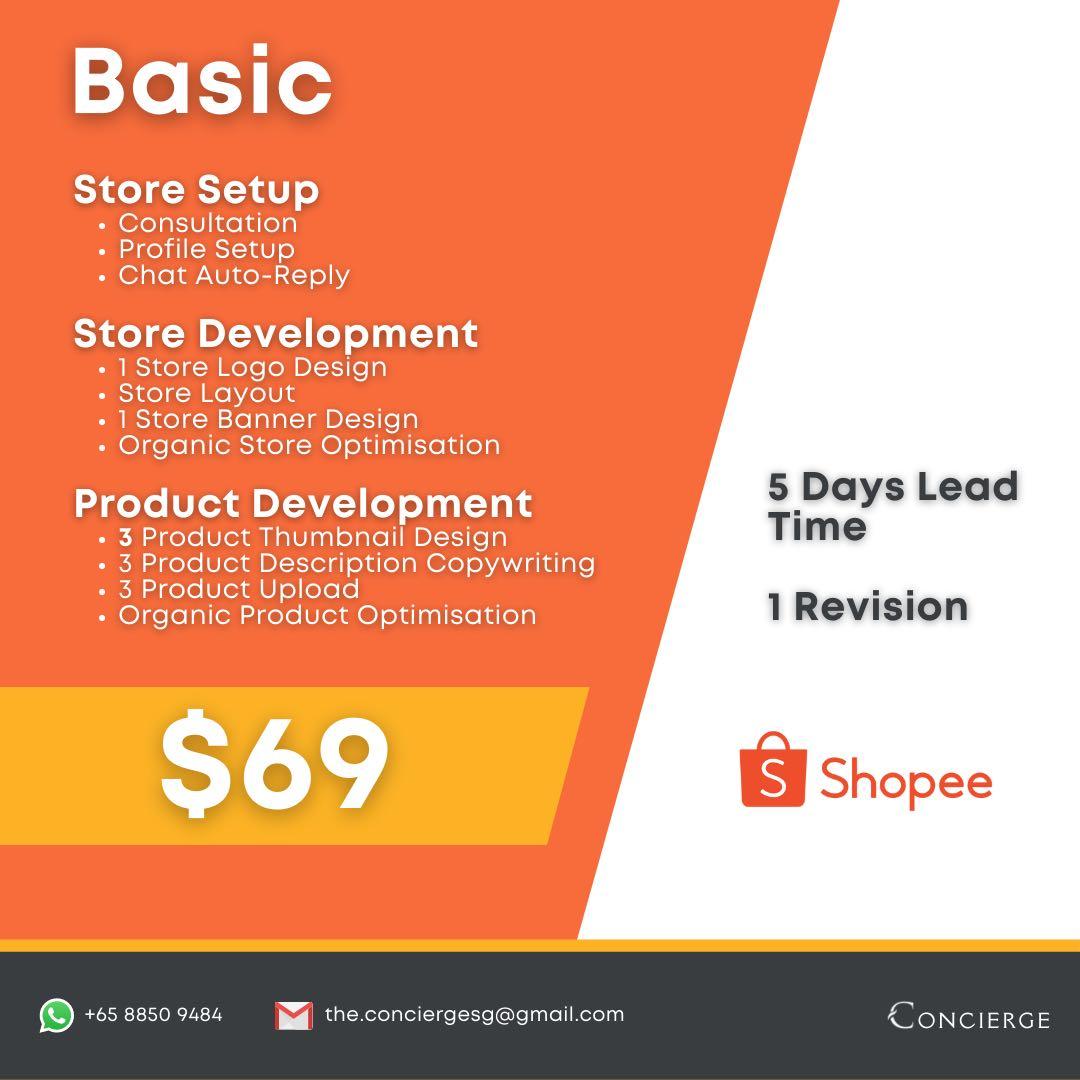 Shopee Store Setup, Development & Management, Announcements on Carousell