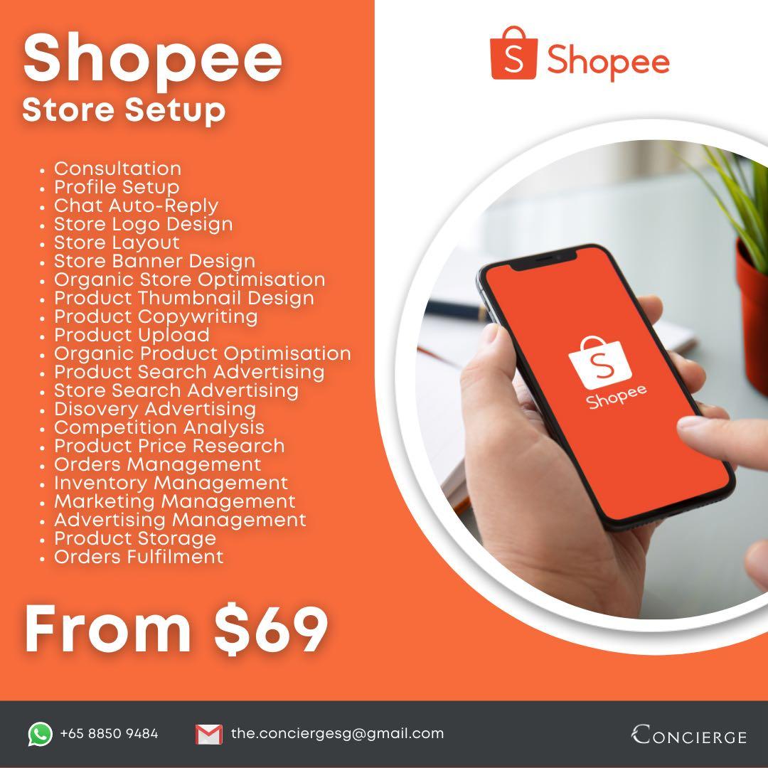 Shopee Store Setup, Development & Management, Announcements on Carousell