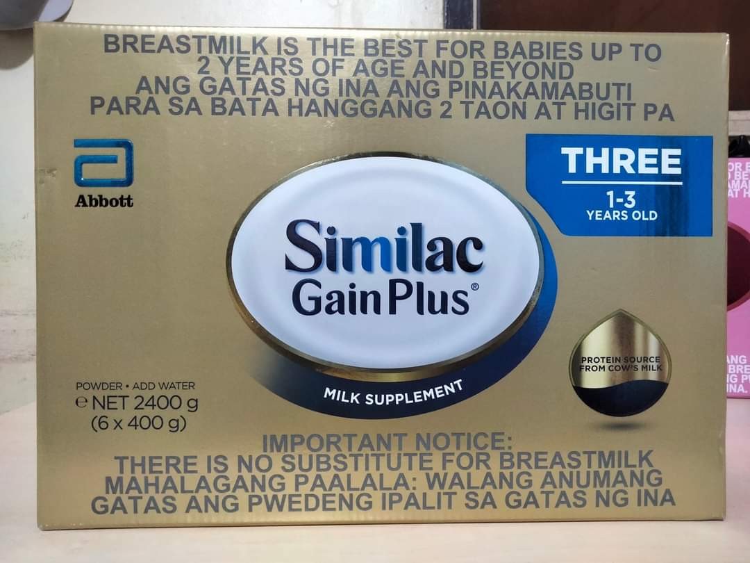 Similac gain plus 2.4kgs, Babies & Kids, Nursing & Feeding, Weaning ...
