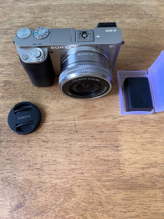 Sony a6000 Mirrorless Camera Graphite Grey, Photography, Cameras on ...