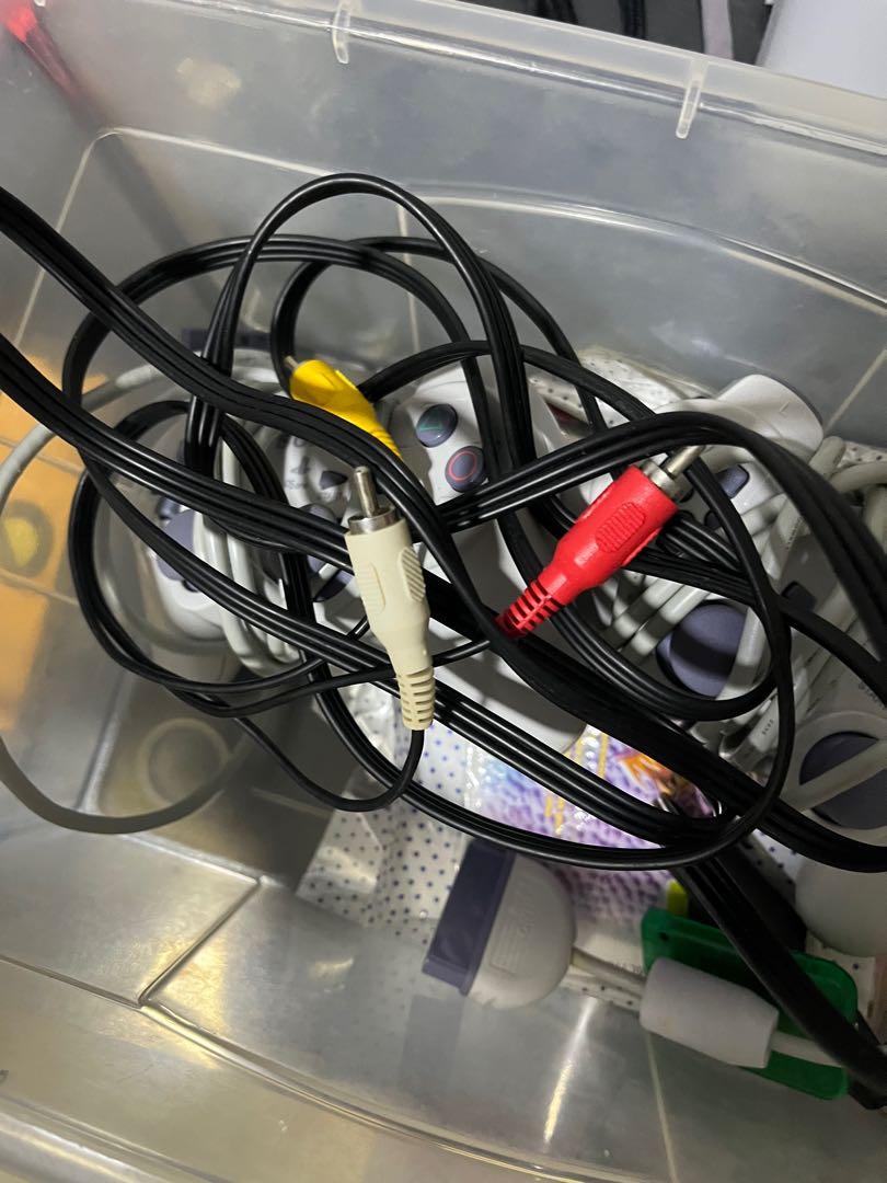 Sony PSone PS1 controller cables charger, Video Gaming, Gaming ...
