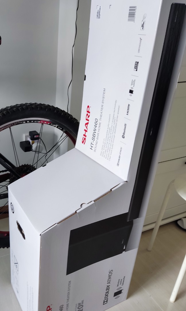 Sound bar Sharp, Audio, Soundbars, Speakers & Amplifiers on Carousell