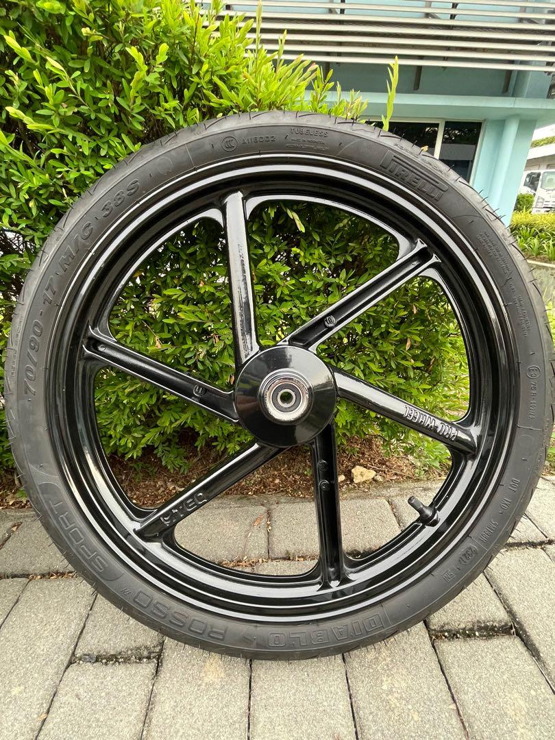 sport rim 17 PNP honda RS 150, Motorbikes on Carousell