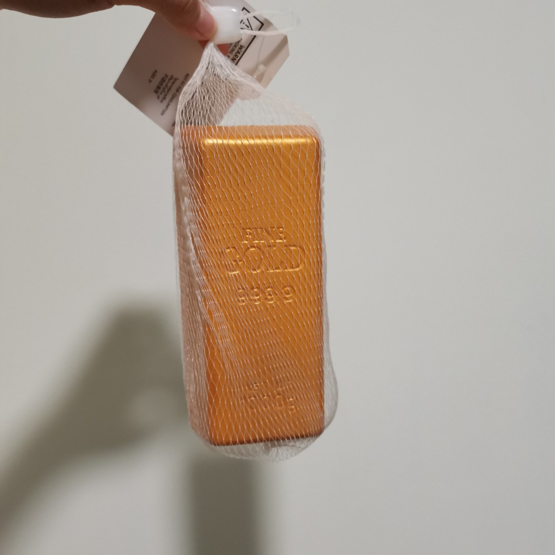 Squishy gold bar from typo, Hobbies & Toys, Toys & Games on Carousell