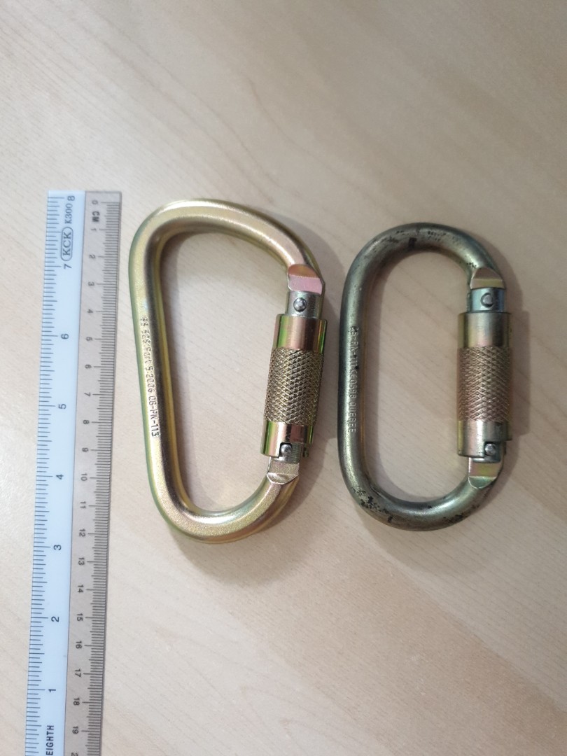 Steel Carabiners for Rope Access, Everything Else on Carousell