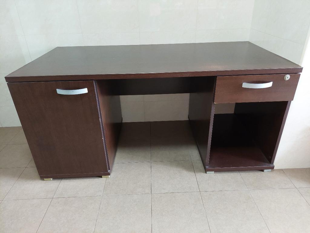 Strong Study table with CPU compartment and drawer, Furniture & Home ...