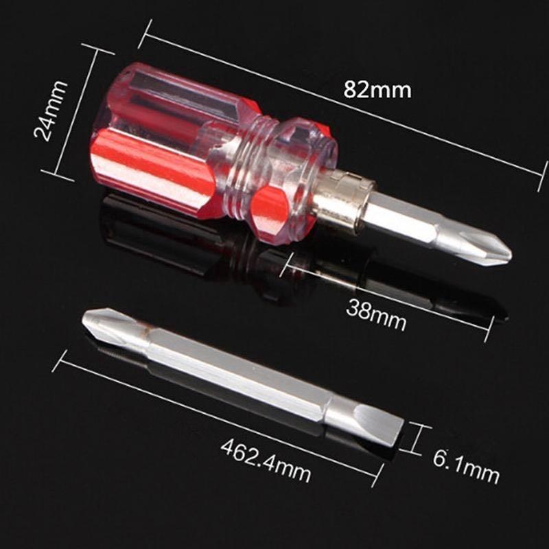 Swappable Dual Head Short Screwdriver, Furniture & Home Living, Home ...