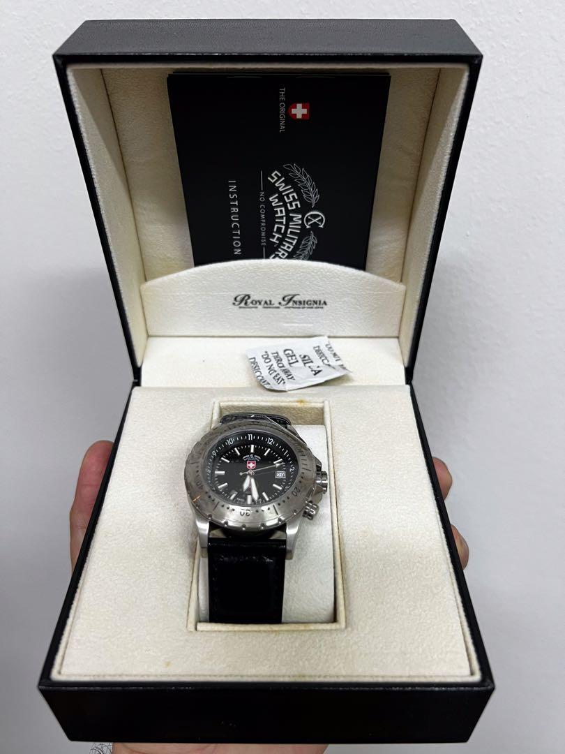 Swiss Military SAF MR watch, Luxury, Watches on Carousell