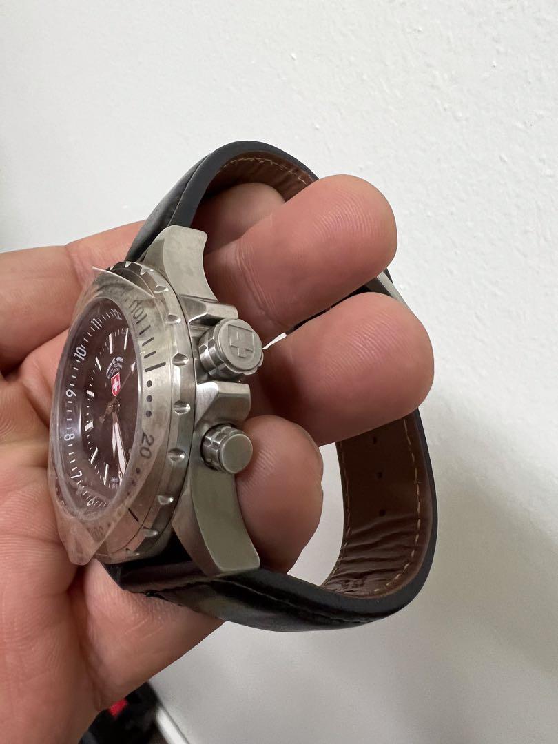 Swiss Military SAF MR watch, Luxury, Watches on Carousell