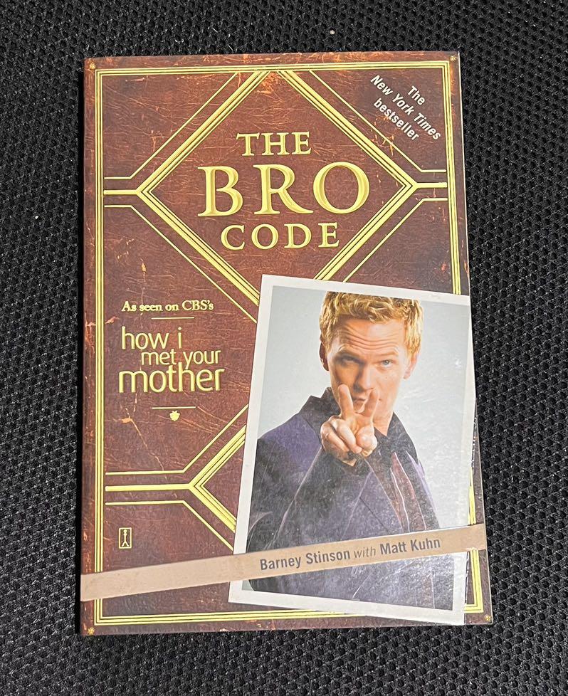 The Bro Code by Barney Stinson with Matt Kuhn, Hobbies & Toys, Books ...