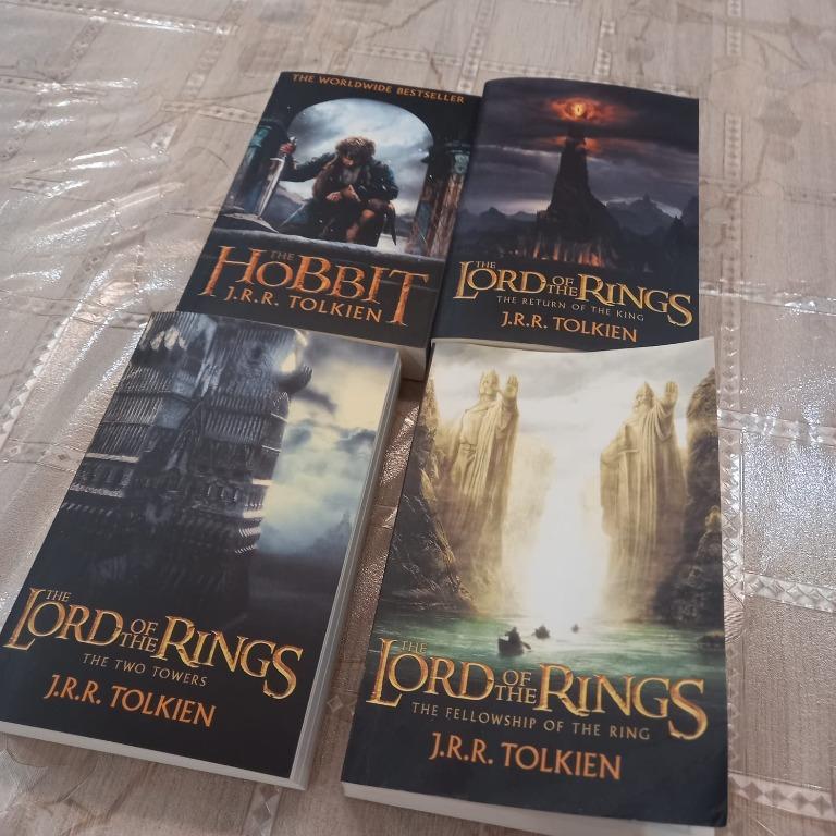The Hobbit and The Lord of the Rings book set (4 books), Hobbies & Toys ...