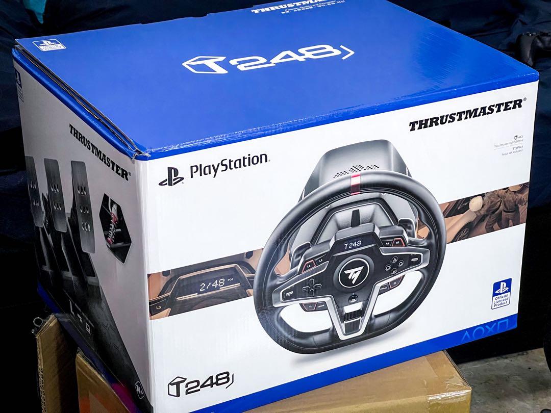 Thrustmaster T248 PS version (PS5/PS4/PC), Video Gaming, Gaming ...