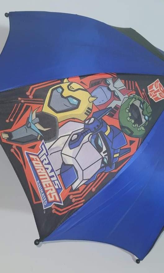 Transformers Hasbro Original Kid's Umbrella, Book and Toys (US Mcdo ...