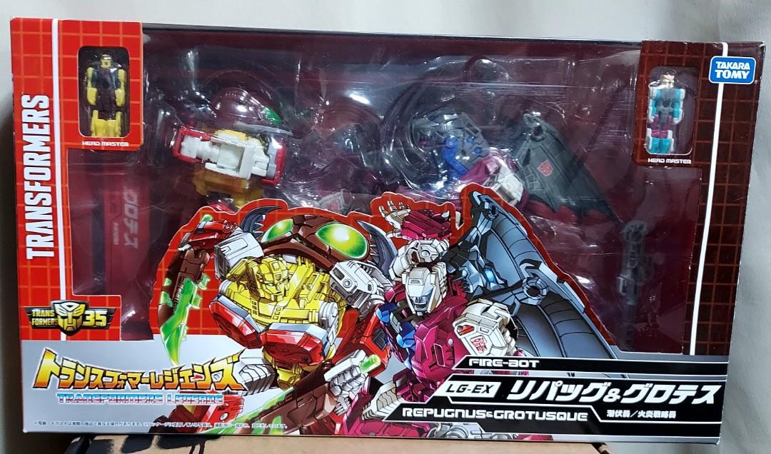 Transformers Takara Legends LG EX Repugnus and Grotusque BIB, Hobbies ...