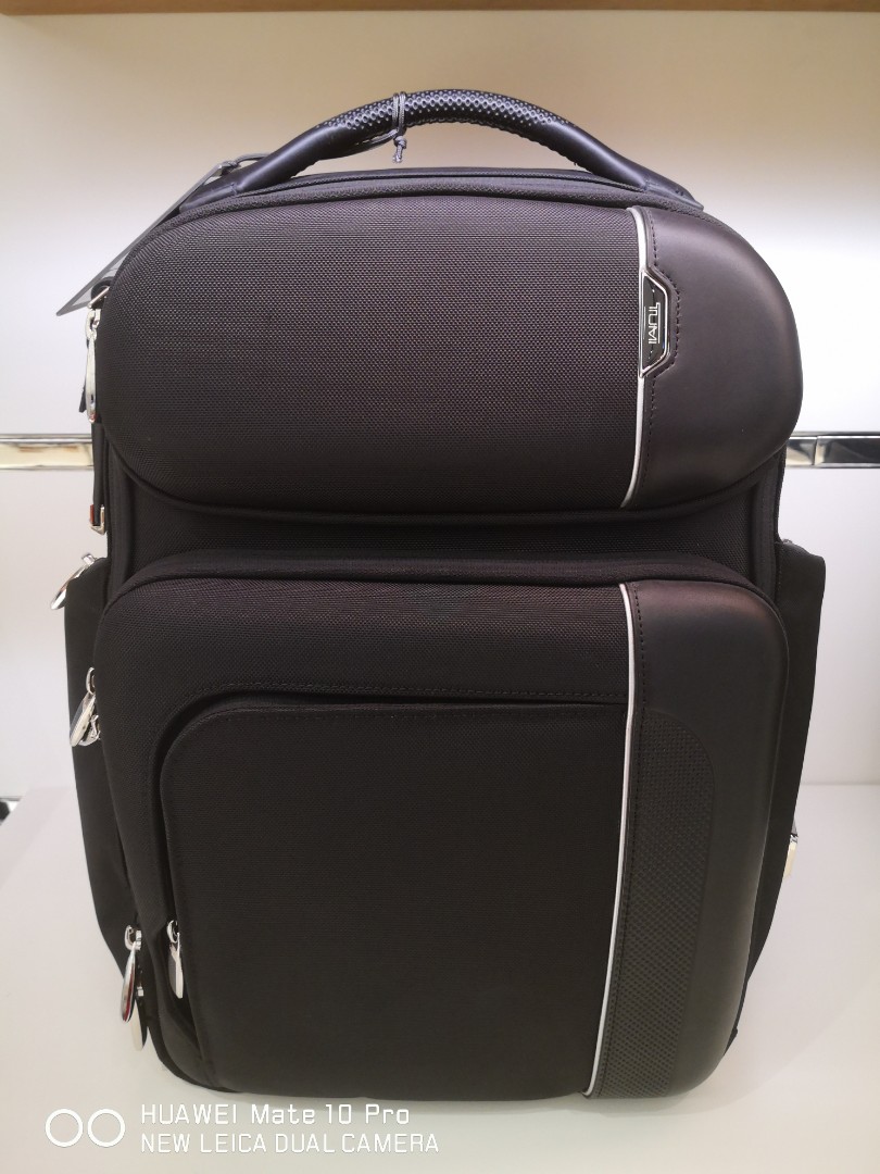 Tumi Arrive Barker backpack 50,000php, Men's Fashion, Bags, Backpacks ...