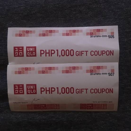 UNIQLO GIFT CERTIFICATE, Women's Fashion, Dresses & Sets, Dresses on ...