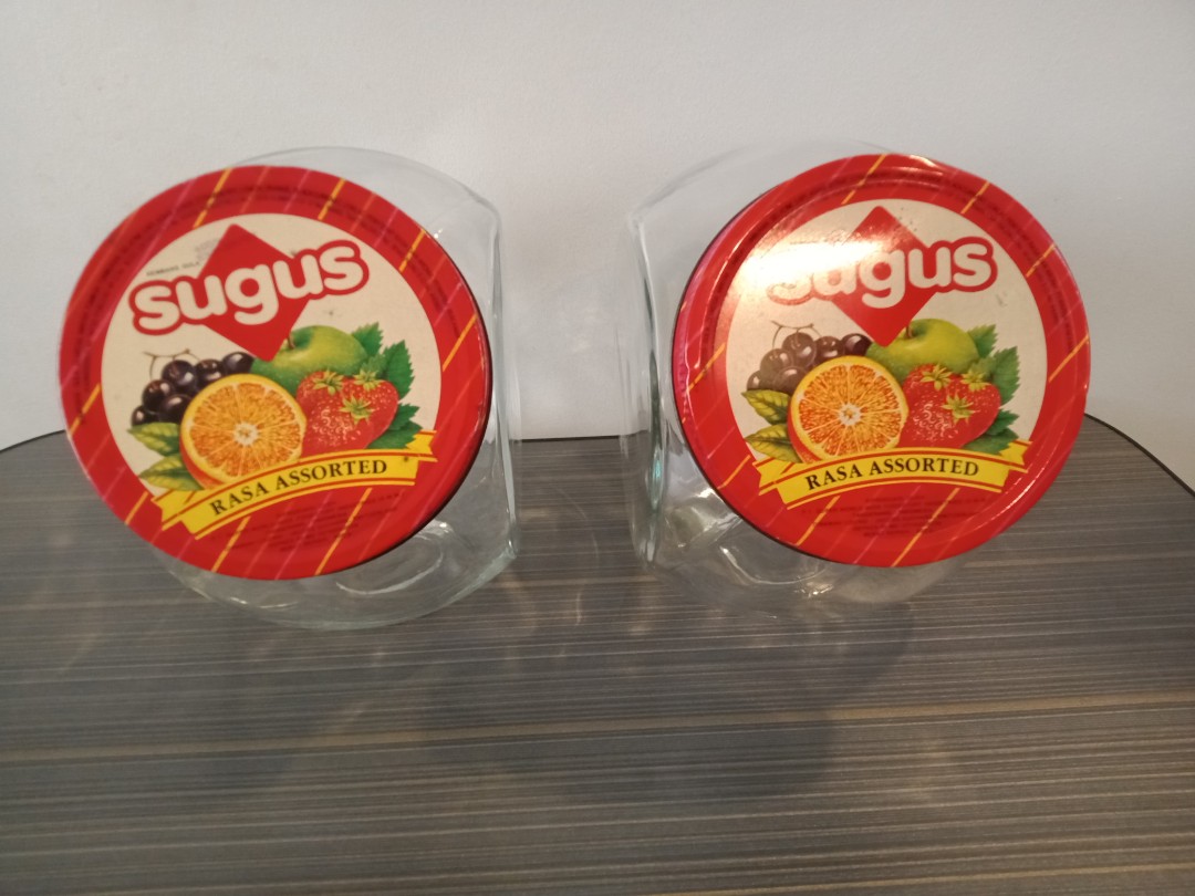 Vintage Sugus large glass Jar, Hobbies & Toys, Memorabilia ...