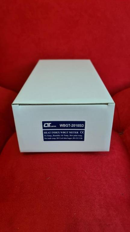 WBGT Meter, Datalogger, Heat Stress Meter, Wet-Bulb Globe Temperature ...