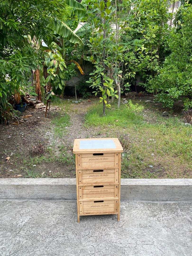 wooden drawer 4layer, Furniture & Home Living, Home Decor, Other Home ...