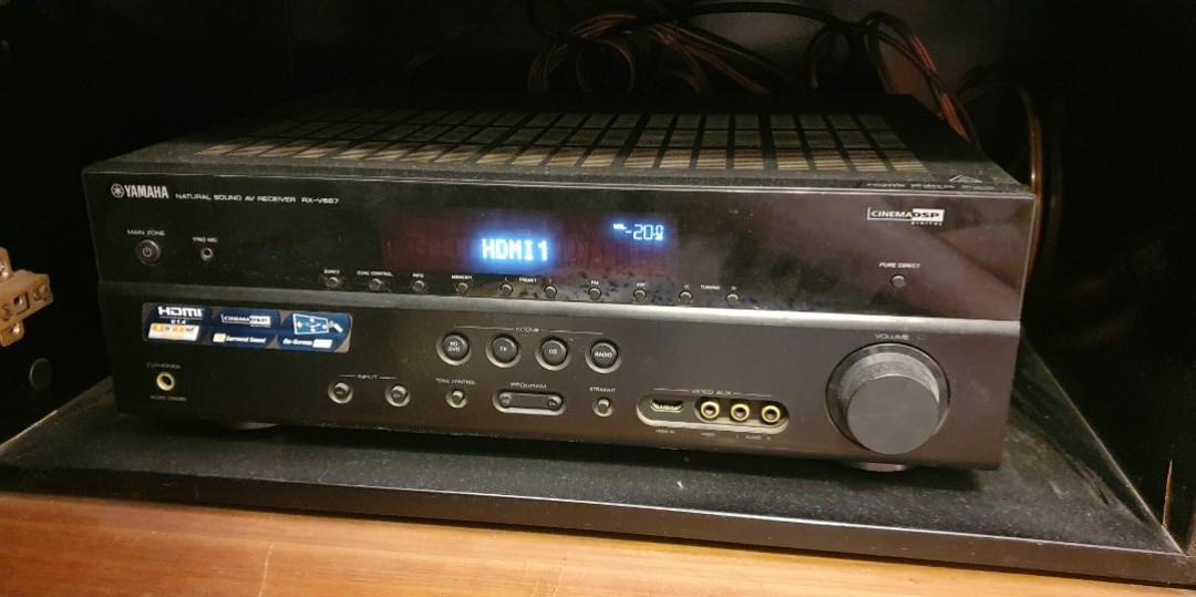 Yamaha 5.1 sound system and receiver, Audio, Soundbars, Speakers ...