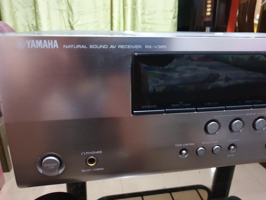 Yamaha RX-V365 AV Receiver, Audio, Soundbars, Speakers & Amplifiers on ...