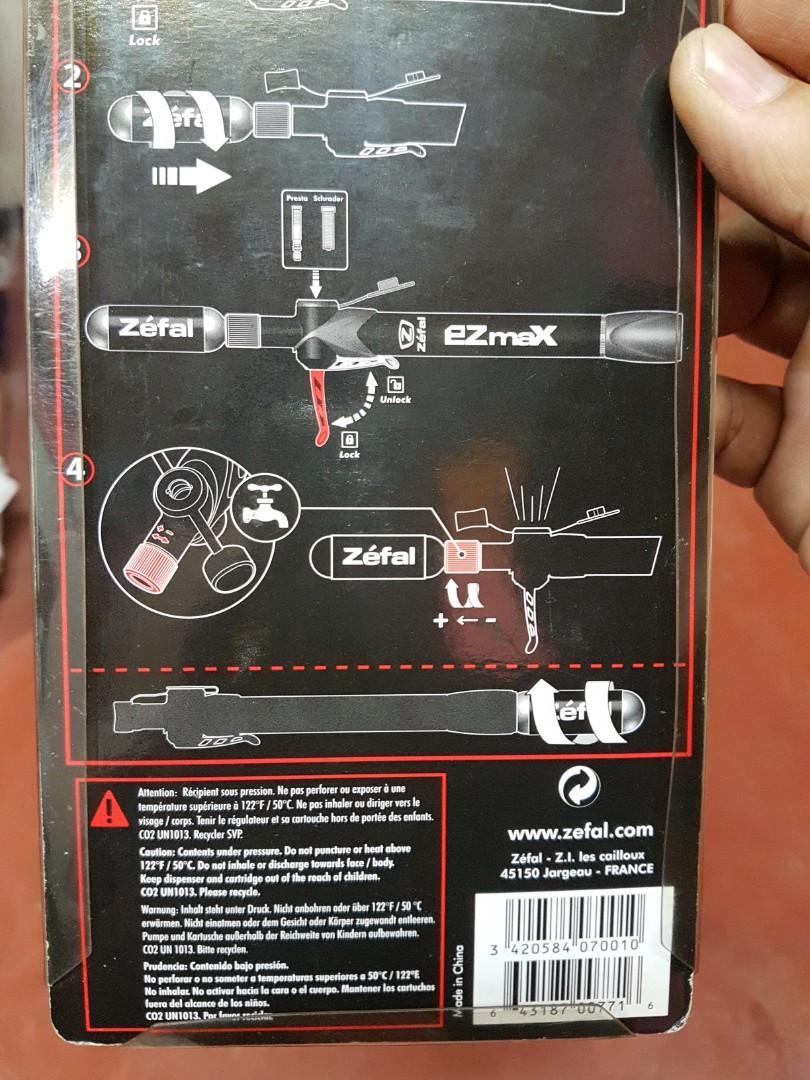 Zefal Ezmax Pump, Sports Equipment, Bicycles & Parts, Bicycles on Carousell