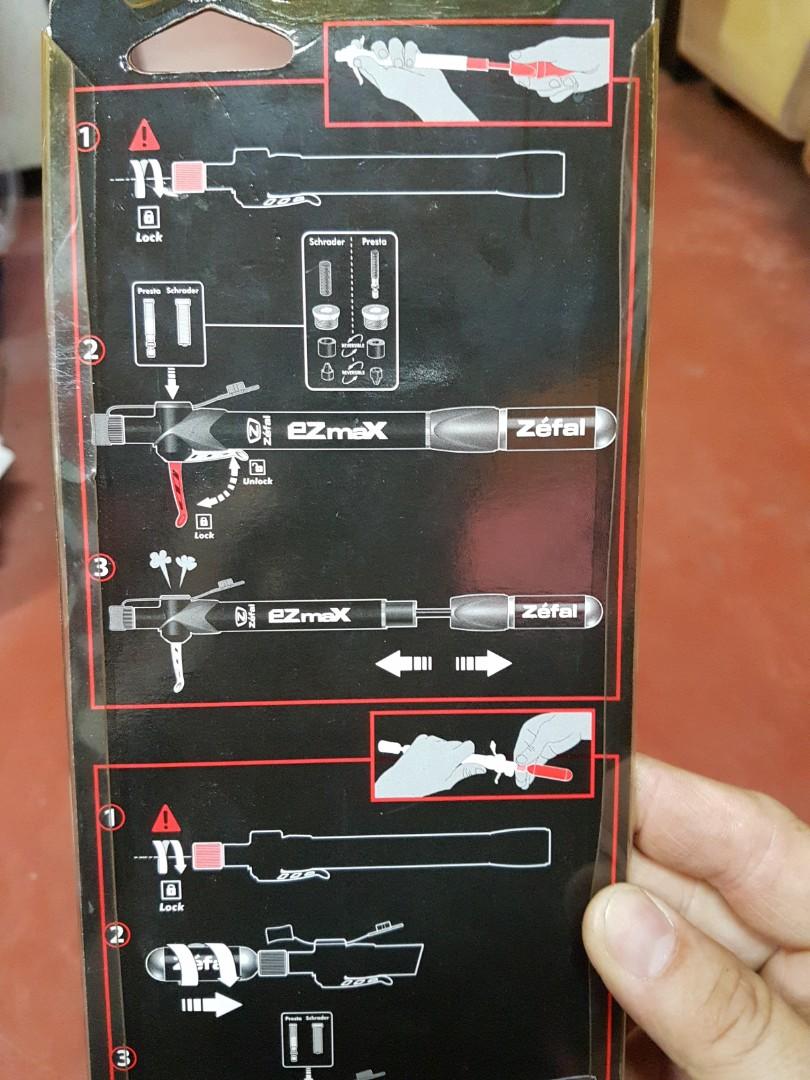 Zefal Ezmax Pump, Sports Equipment, Bicycles & Parts, Bicycles on Carousell