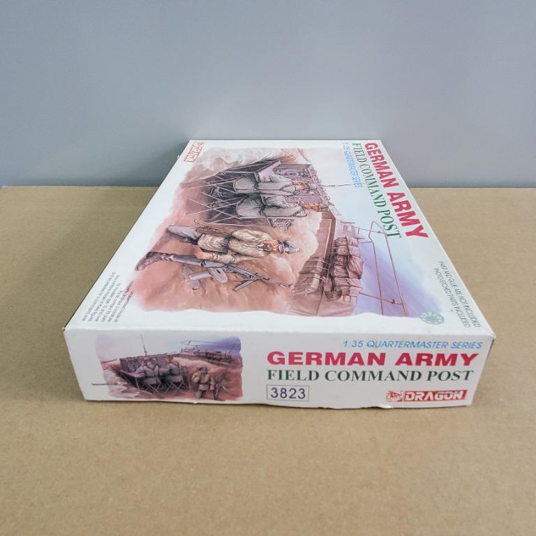 全新絕版 Dragon 威龍 3823 (1997年)-1/35-德國陸軍野戰指揮所 / German Army Field Command ...