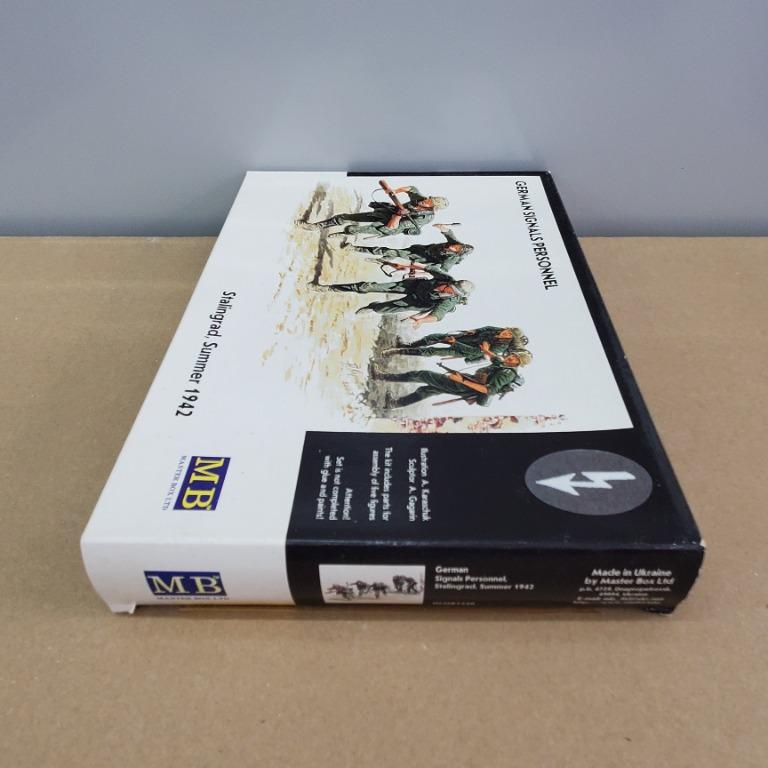 全新絕版 Master Box MB3540 (2007年)-1/35-德國信號人員 / German Signals Personnel ...