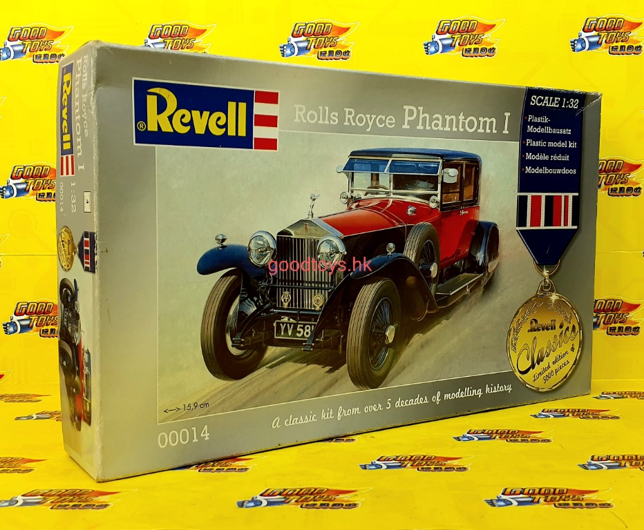 全新未砌 REVELL 1/32 ROLLS ROYCE PHANTOM I 古董車模型, 興趣及遊戲, 玩具 & 遊戲類 - Carousell