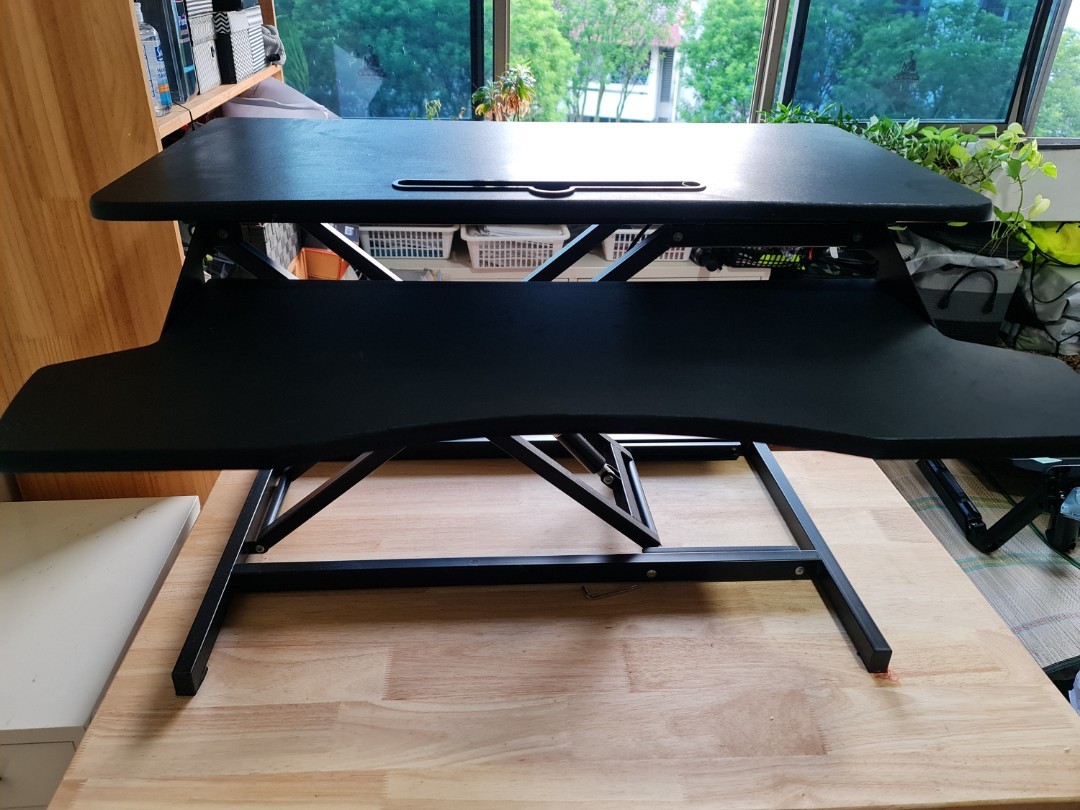 Adjustable standing table, Furniture & Home Living, Furniture, Tables ...