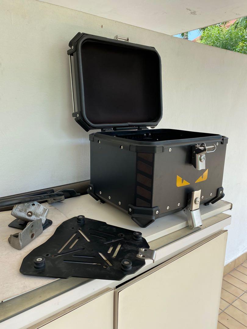 Aluminium top box for cb125r cb150r cb300r, Motorcycles, Motorcycle ...